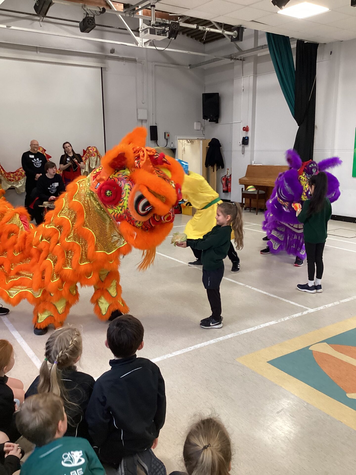 Chinese Dragon Performance | Our Lady's Bishop Eton Catholic Primary School