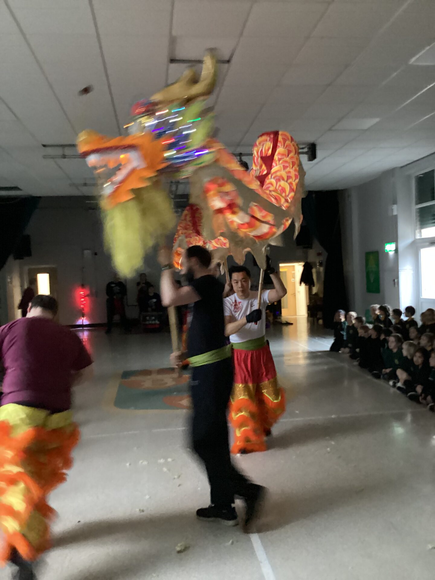 Chinese Dragon Performance | Our Lady's Bishop Eton Catholic Primary School